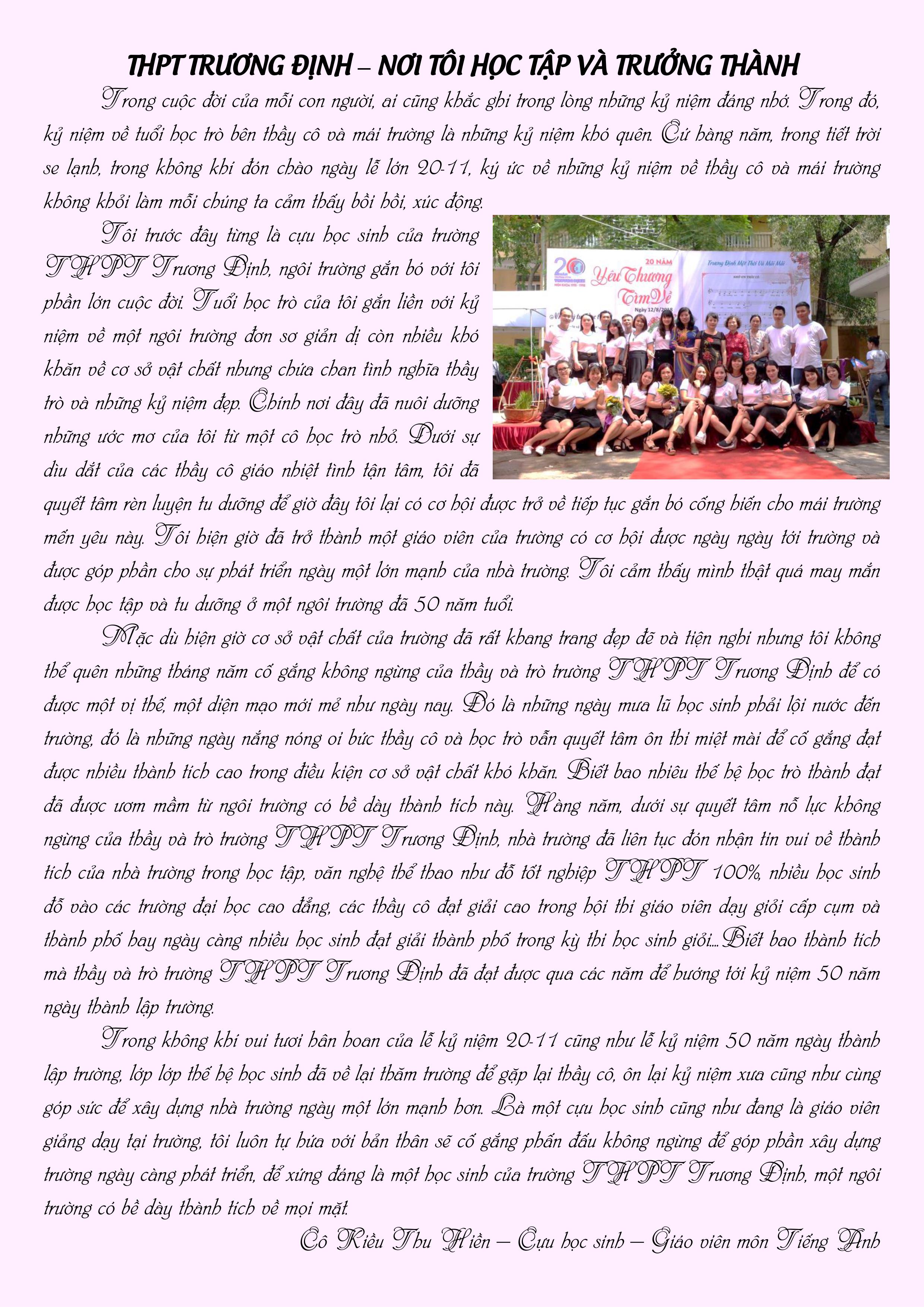 THPT TRƯƠNG ĐỊNH PHỐ TÂN MAI HOÀNG MAI HÀ NỘI